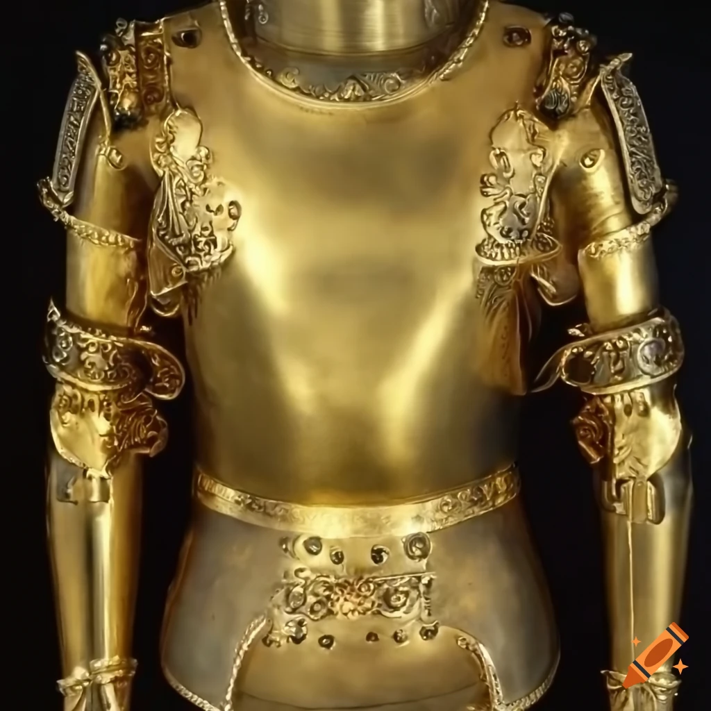 Golden chestplate