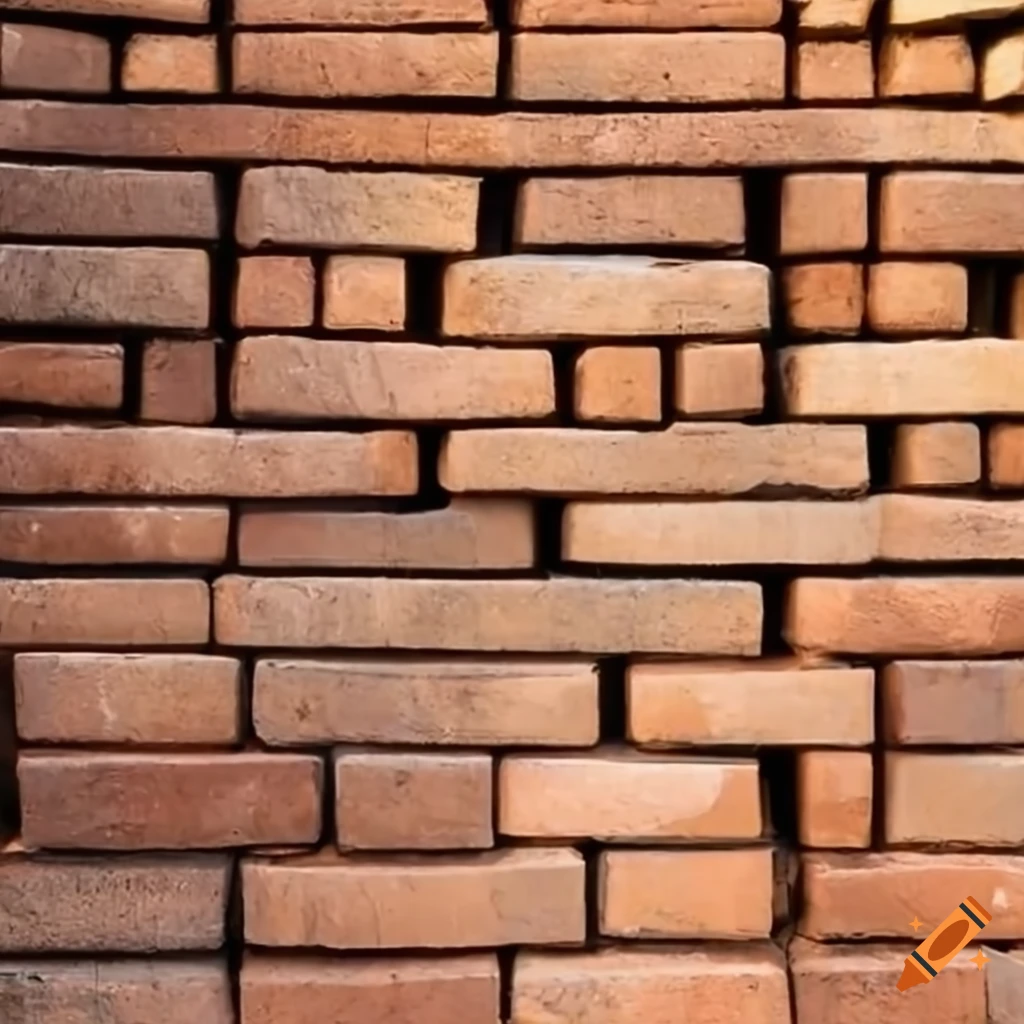 Stone bricks in the shape of a square on Craiyon