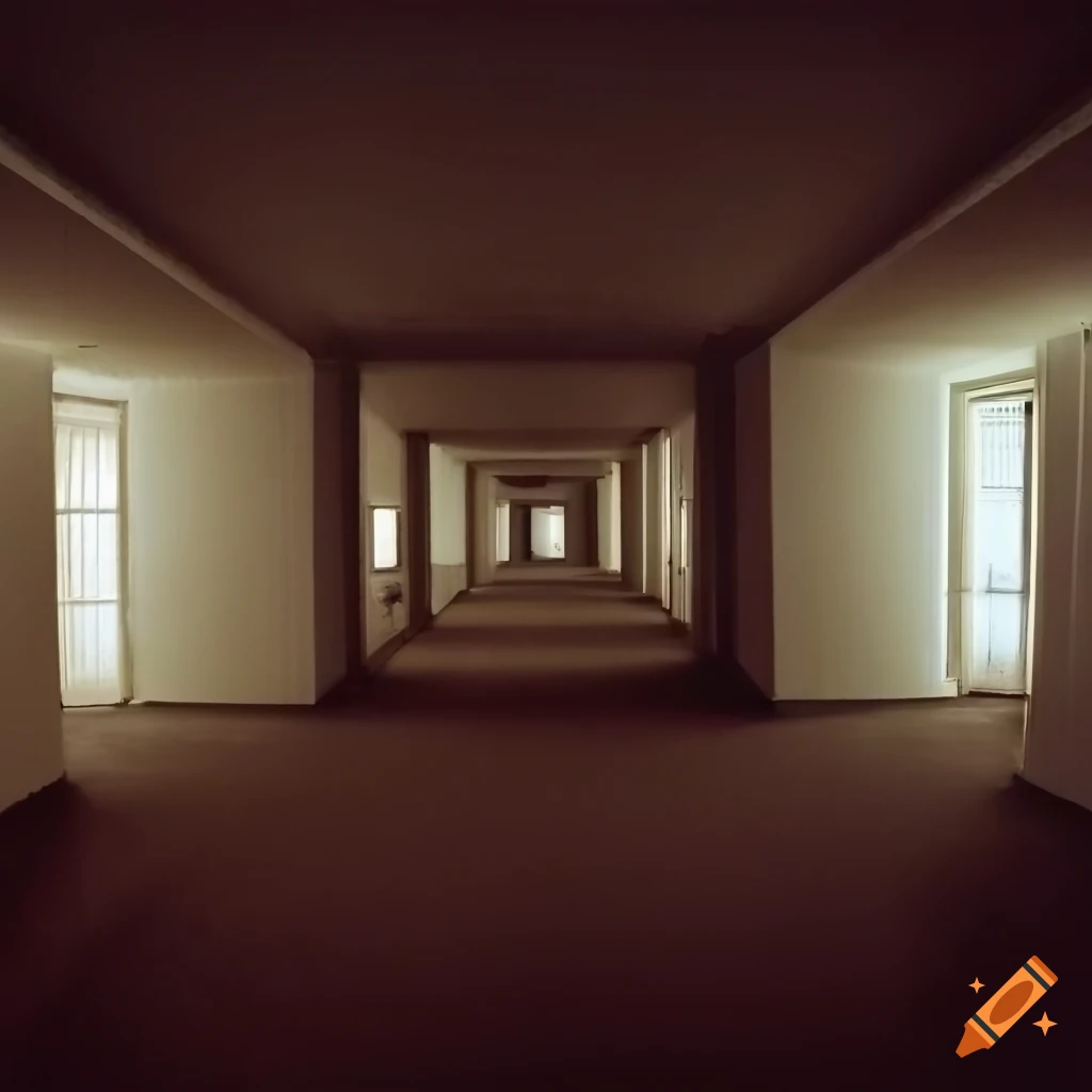 Surrealistic and dreaming ambient, familiar place, multiples doors ...