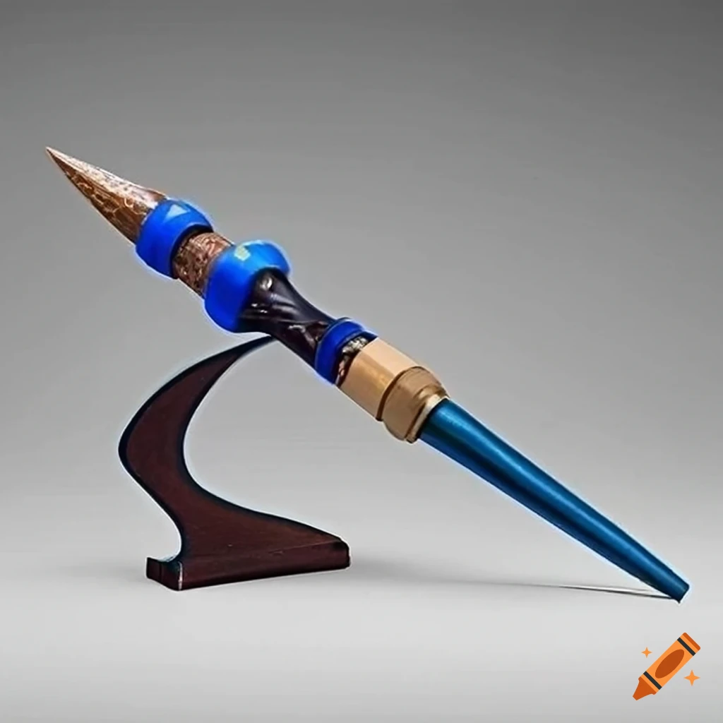 The wand is made of white oak, a powerful and robust wood, with a ...