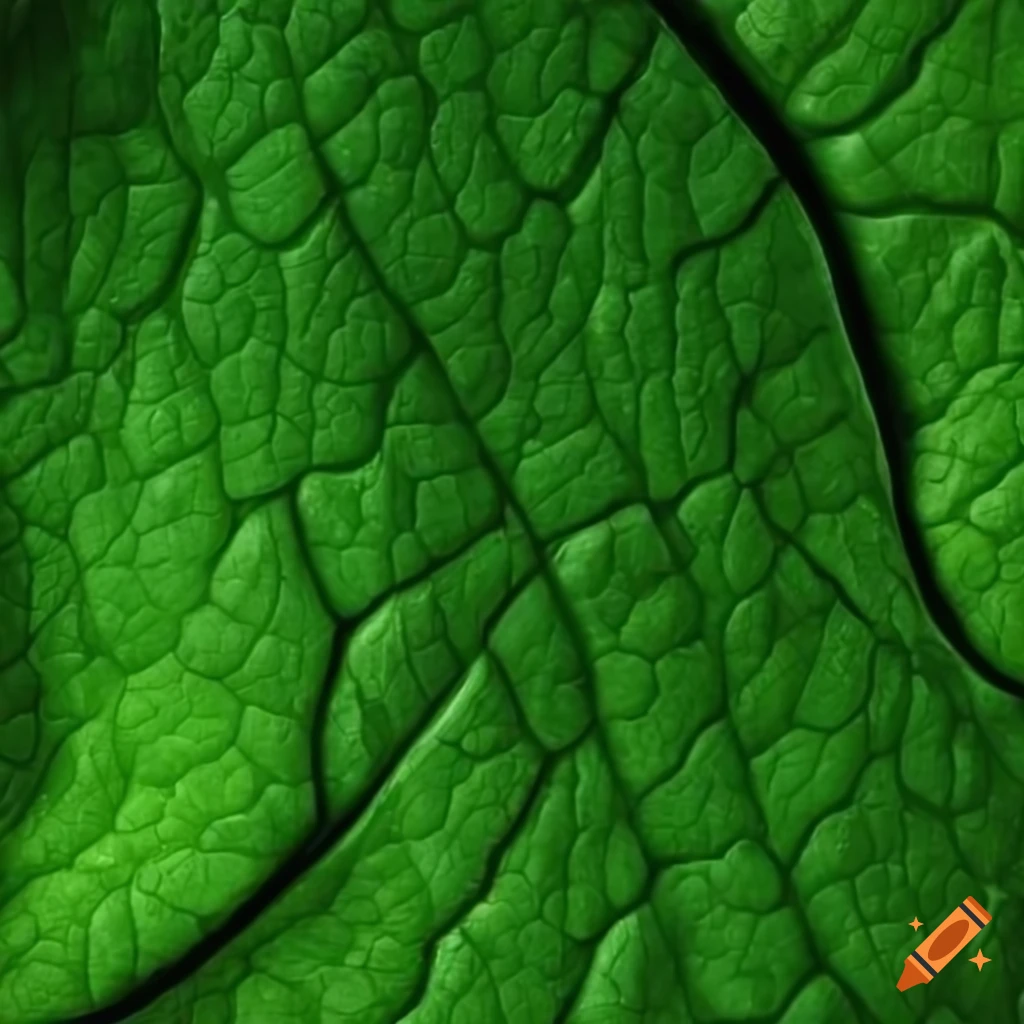 Radish leaf texture