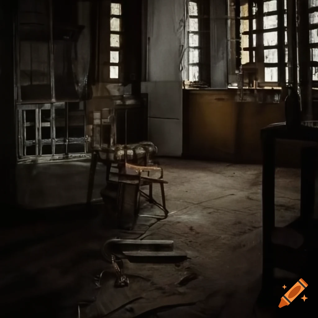 A rust space station. sherlock holmes. jean gabin