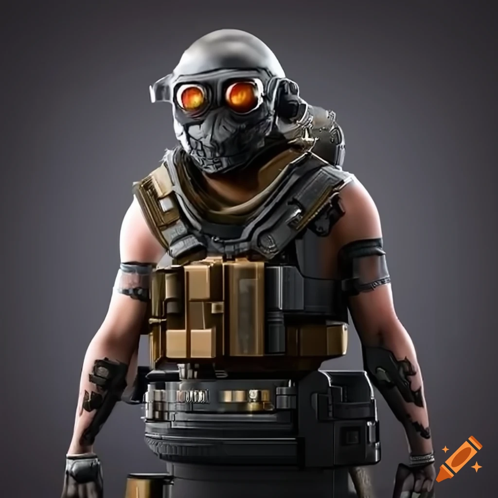 A thumbnail name tech warrior with design