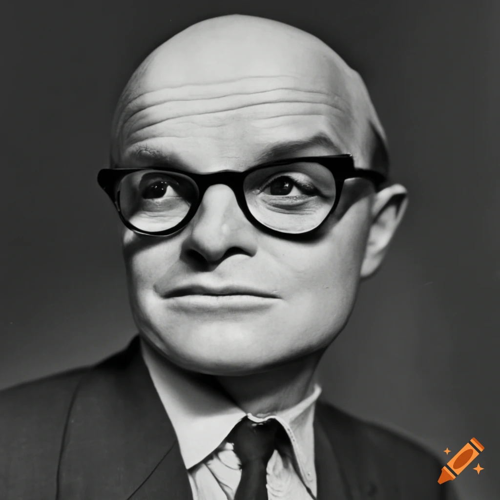 Portrait of truman capote on Craiyon