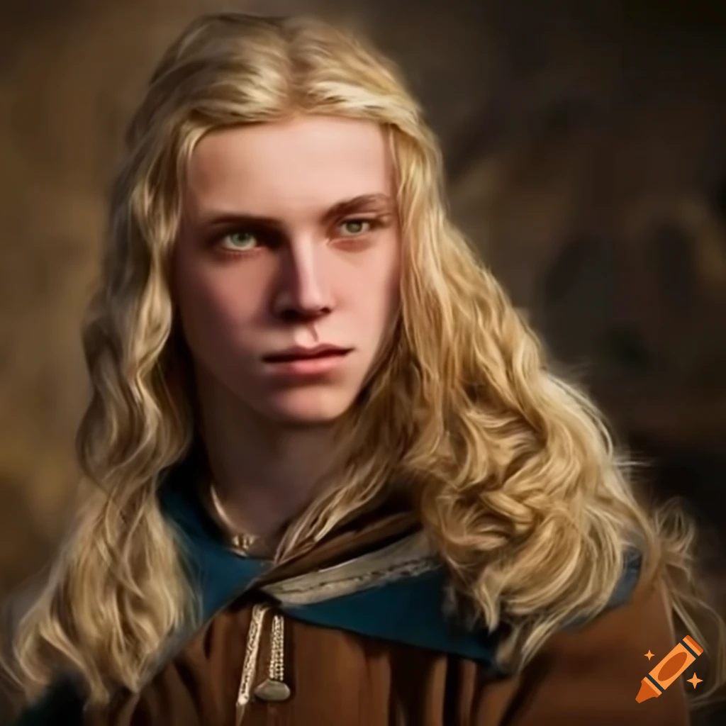 Friendly, plain-featured, forgettable young man with sandy blonde hair ...