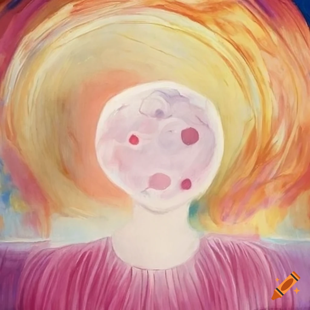 Human fading in the style of hilma af klint on Craiyon