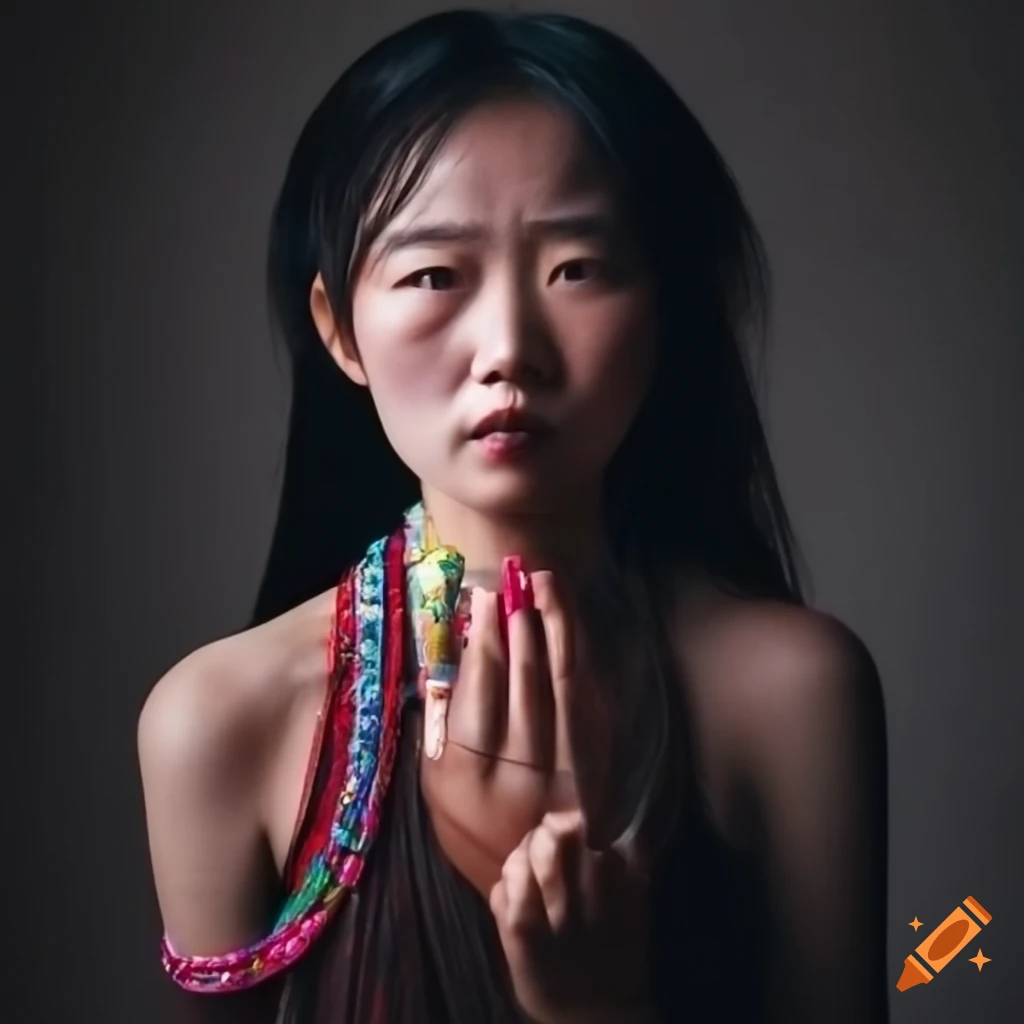 Li xin, sichuanese people, in hong kong on Craiyon