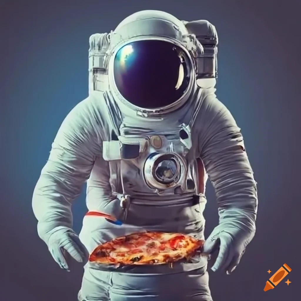 Astronaut Food Pizza