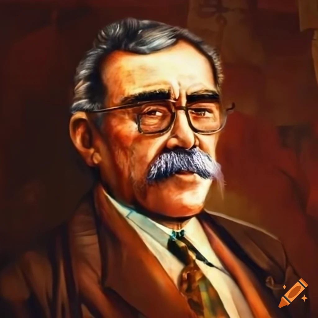 Retrato romulo ernesto duron, personaje historico de honduras on Craiyon