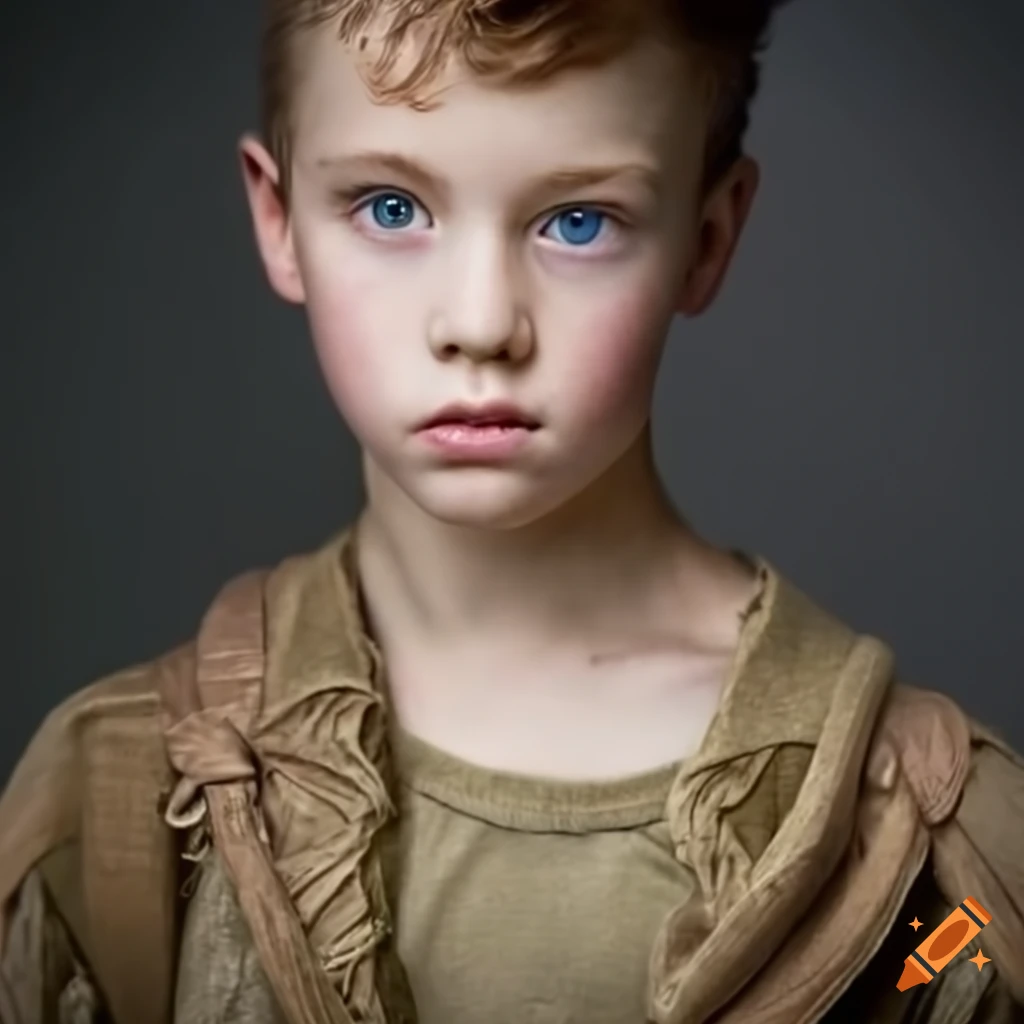 Connor mcleod, highlander as boy on Craiyon