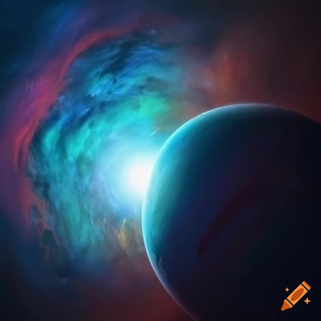 Planet Nova Celestia, a habitable jewel in the Lumina Nebulosa ...