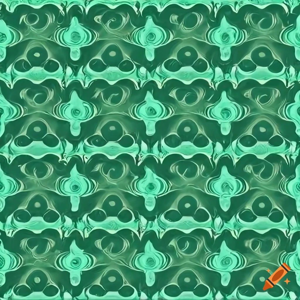 Seamless, wave pattern, repeat, green, for wallpaper or textiles. --tile on Craiyon