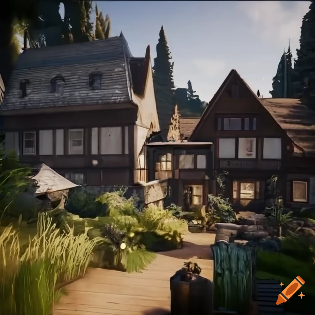 Unreal engine 5 portrait of family on beautiful garden with sci-fi ...