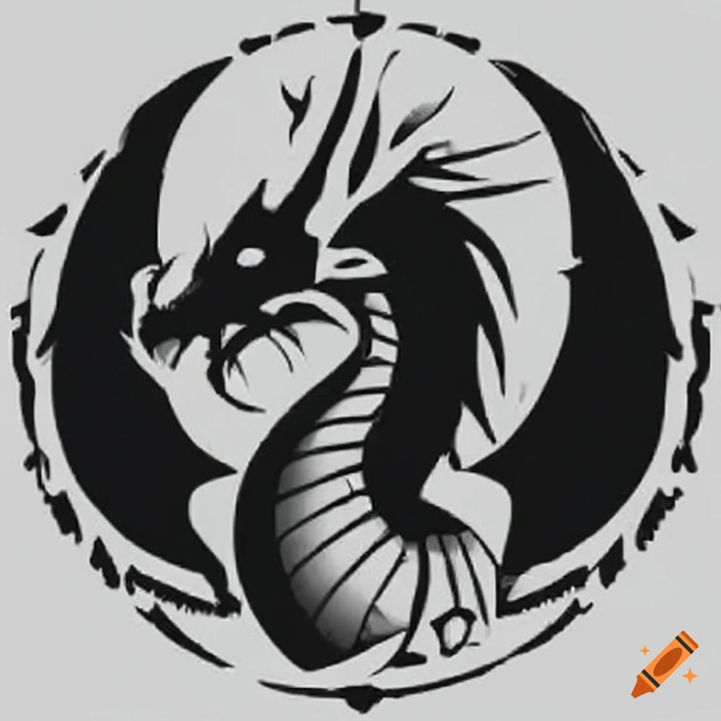 Dragon profile picture on Craiyon