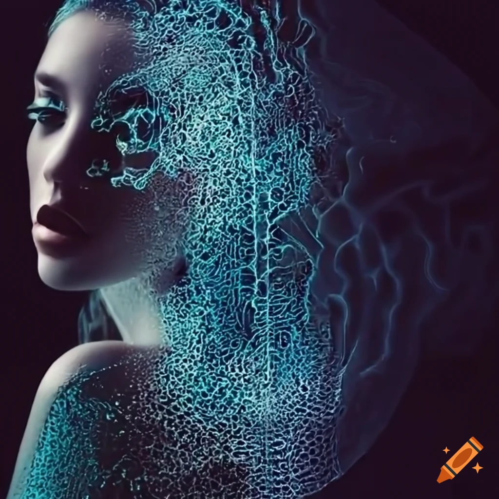 Ai in shape of brain waves