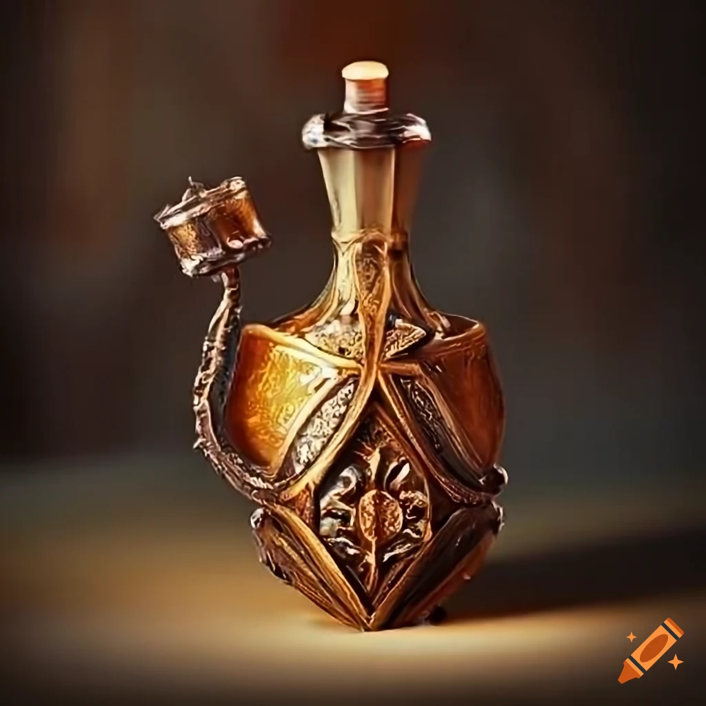 Medieval ornate elixir