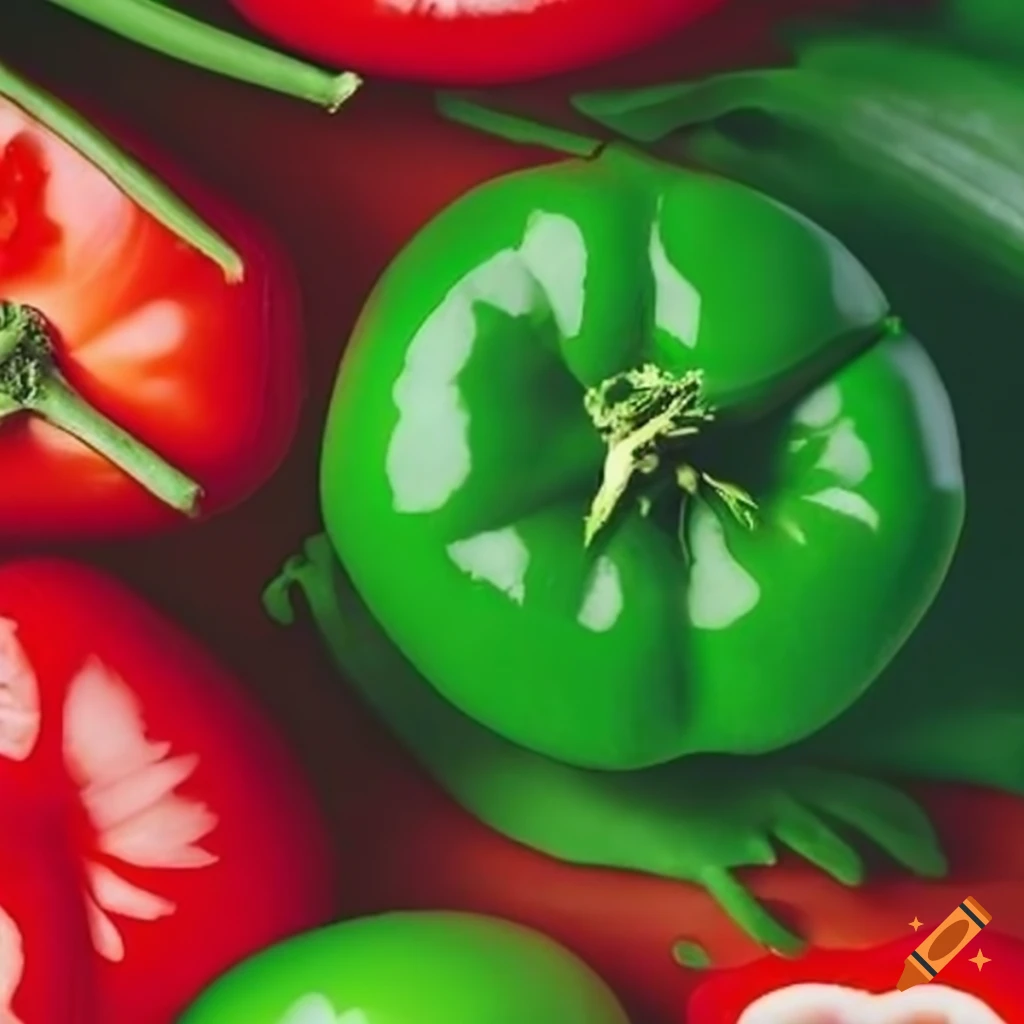 Green and red ingredients