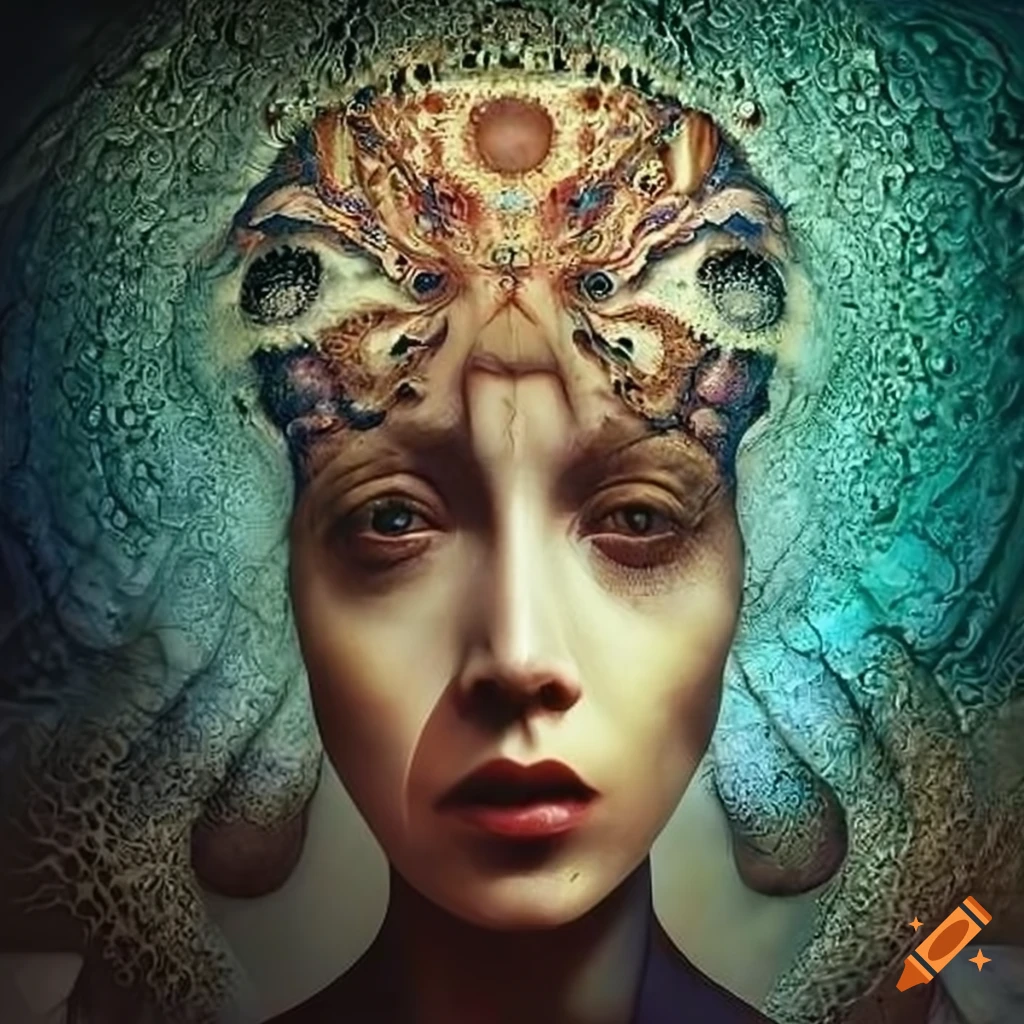 Surrealist art of interconnectedness and oneness on Craiyon