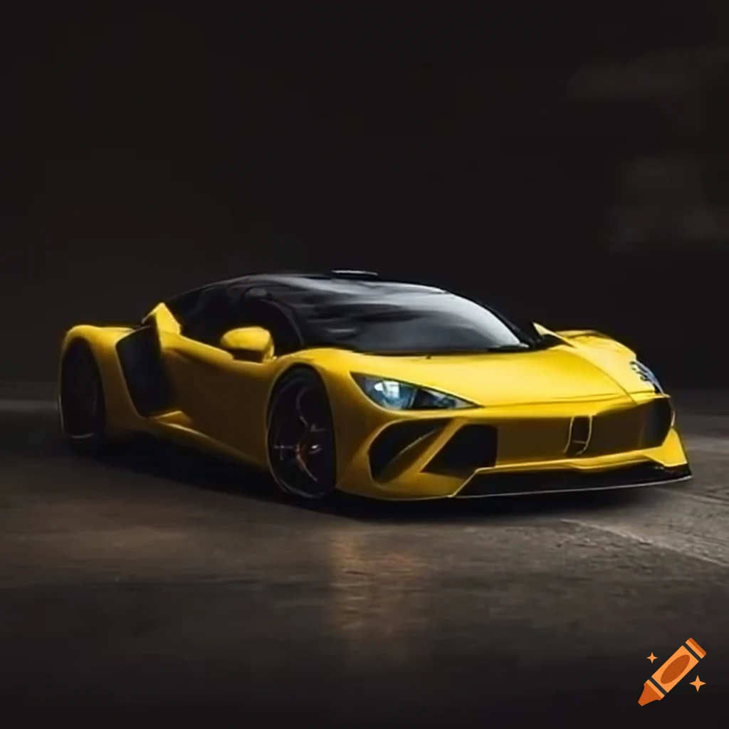 Super car on Craiyon