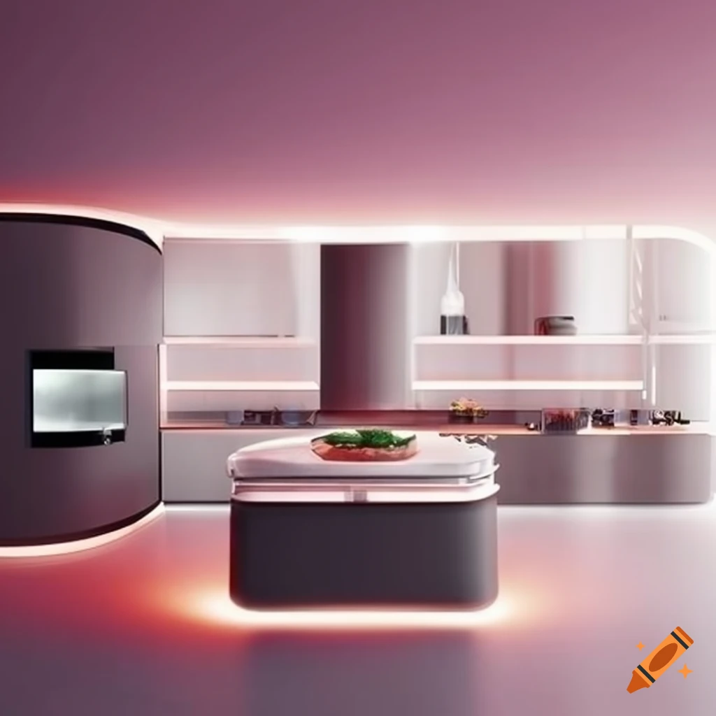 Kitchen futuristic design
