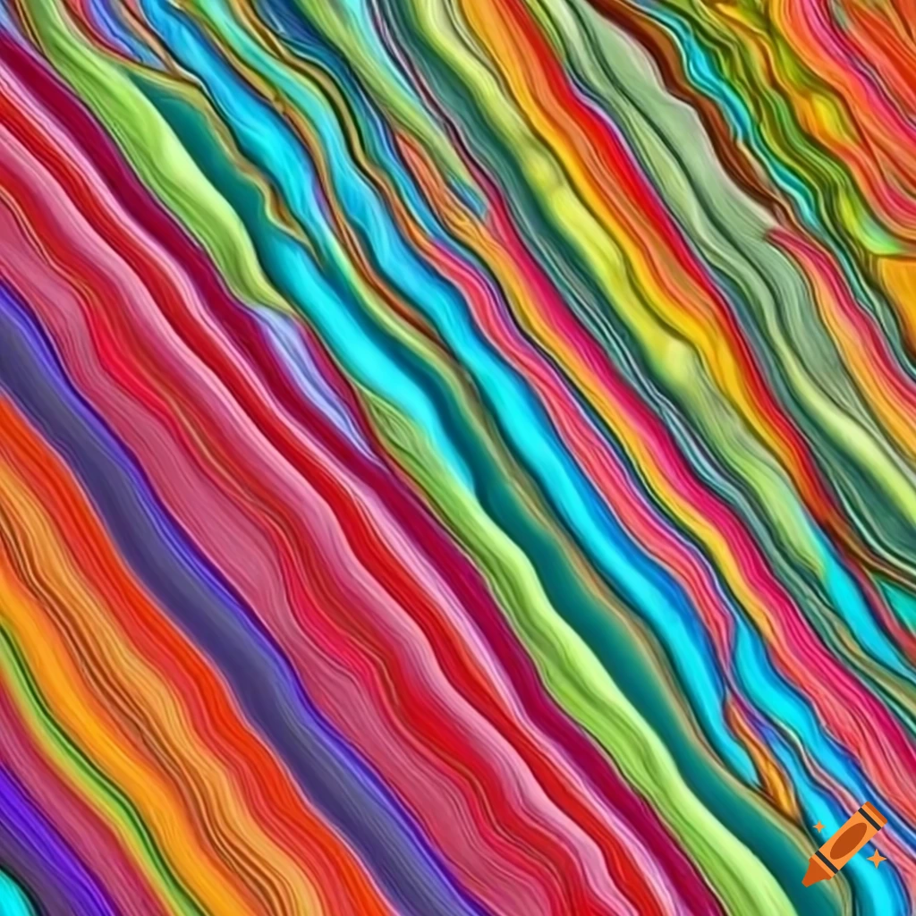 Stripes in primary colors, clean lines, hyper realistic -- tileable ...