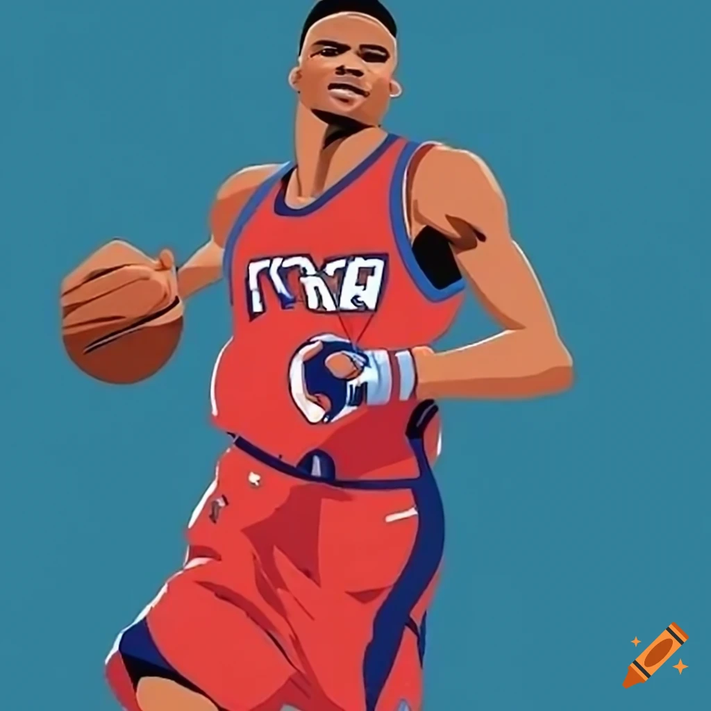 Russel westbrook on Craiyon
