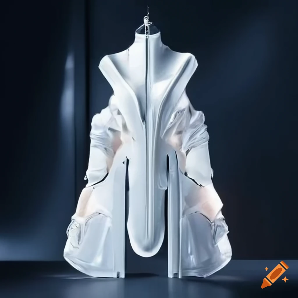 Resin inspired amour plating, highly detailed futuristic fashion for ...