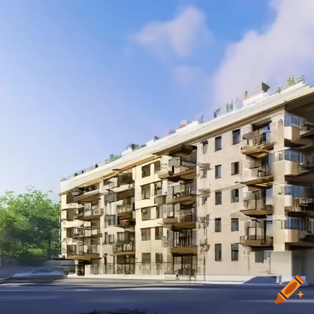 Architectural design Arieal view on half a hectare of land with stalls ...