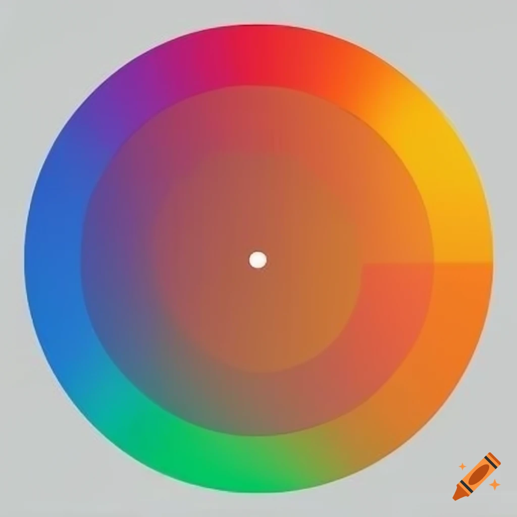 Circle icon with vibrant colors for a multi-purpose app