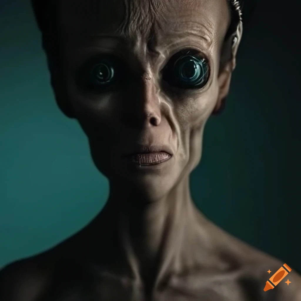 Rosto Alienigena Real