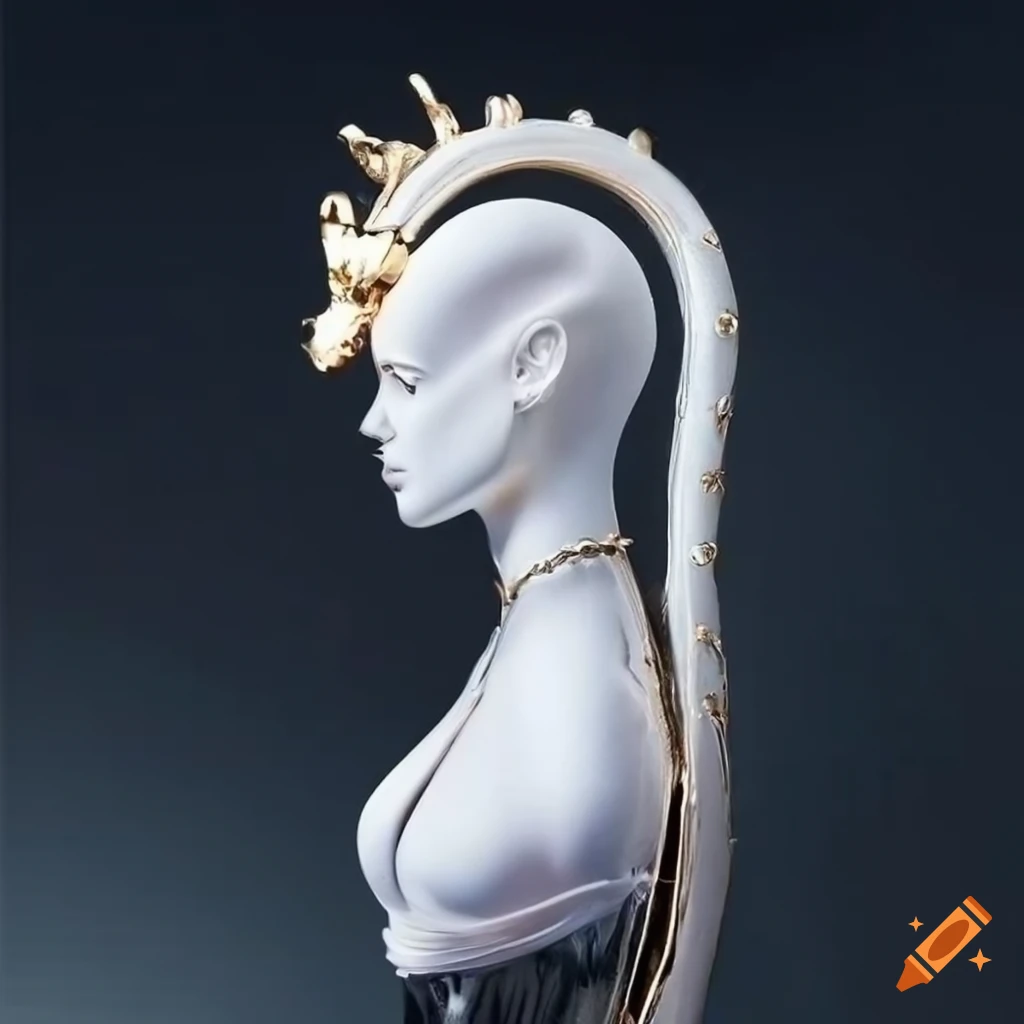 Resin inspired amour plating, futuristic sergent, white, highly detailed