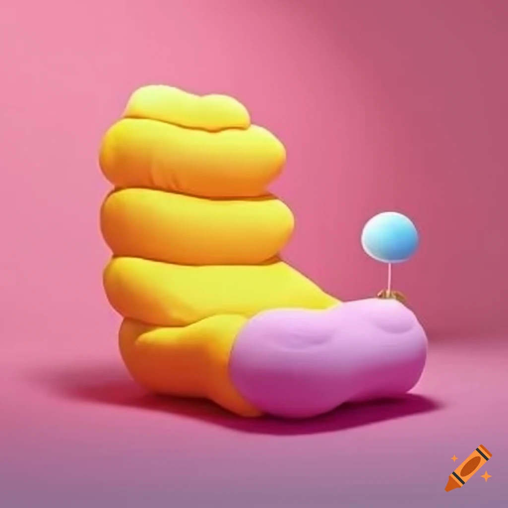 Squishy bed on Craiyon