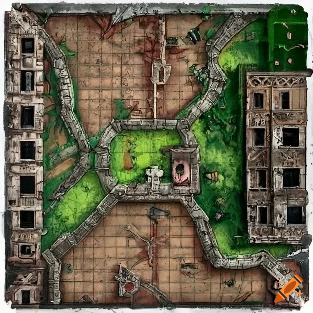 Prompt: Create a captivating design featuring a game board set in a ...