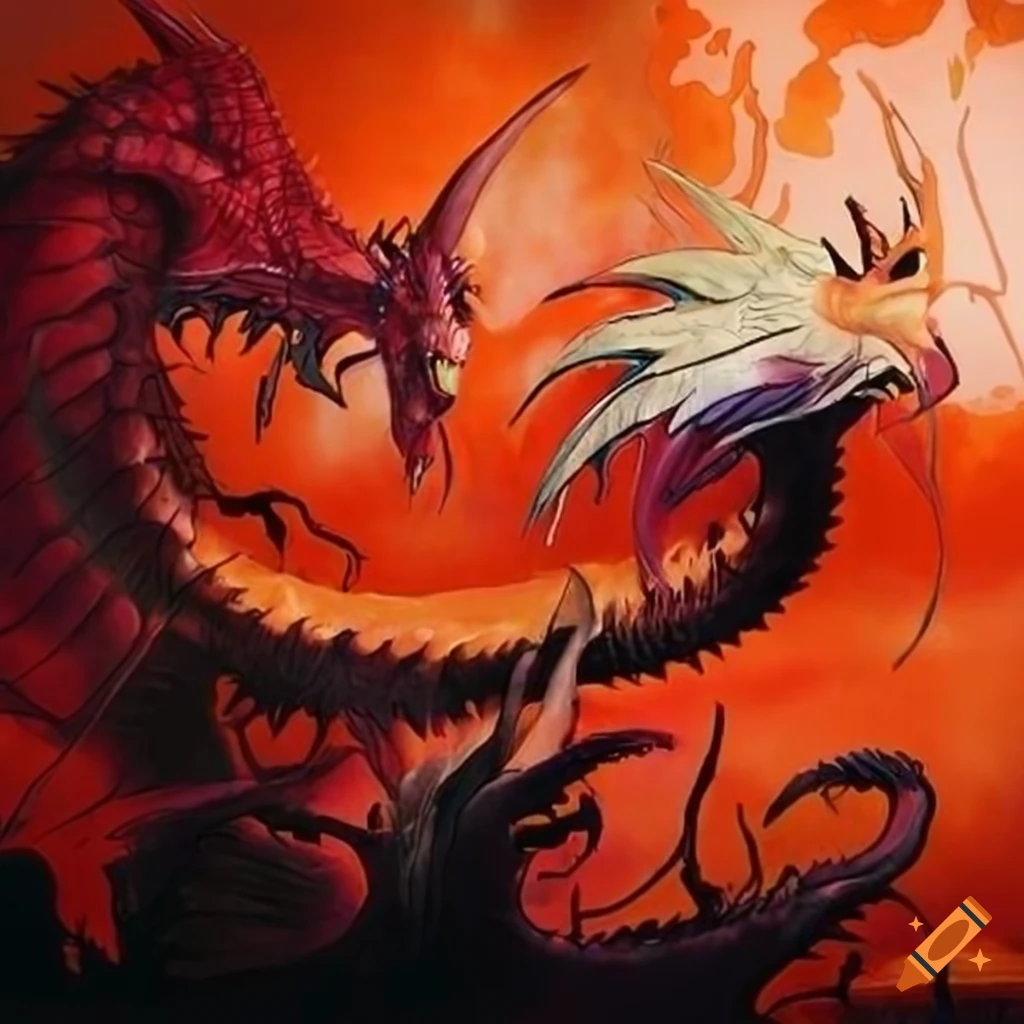 Roger dean dragon on Craiyon