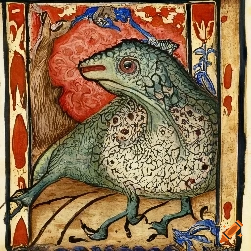 High resolution, fine detail, wide view, color pen and ink illustration ...