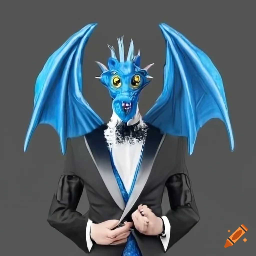 Humanoider Drache Cosplay