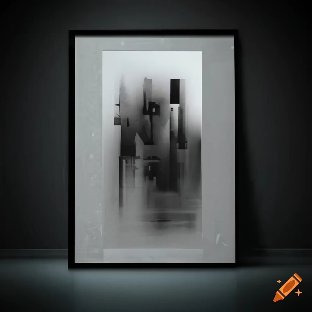 Generate a a4 size unique poster for me in only white color and it ...