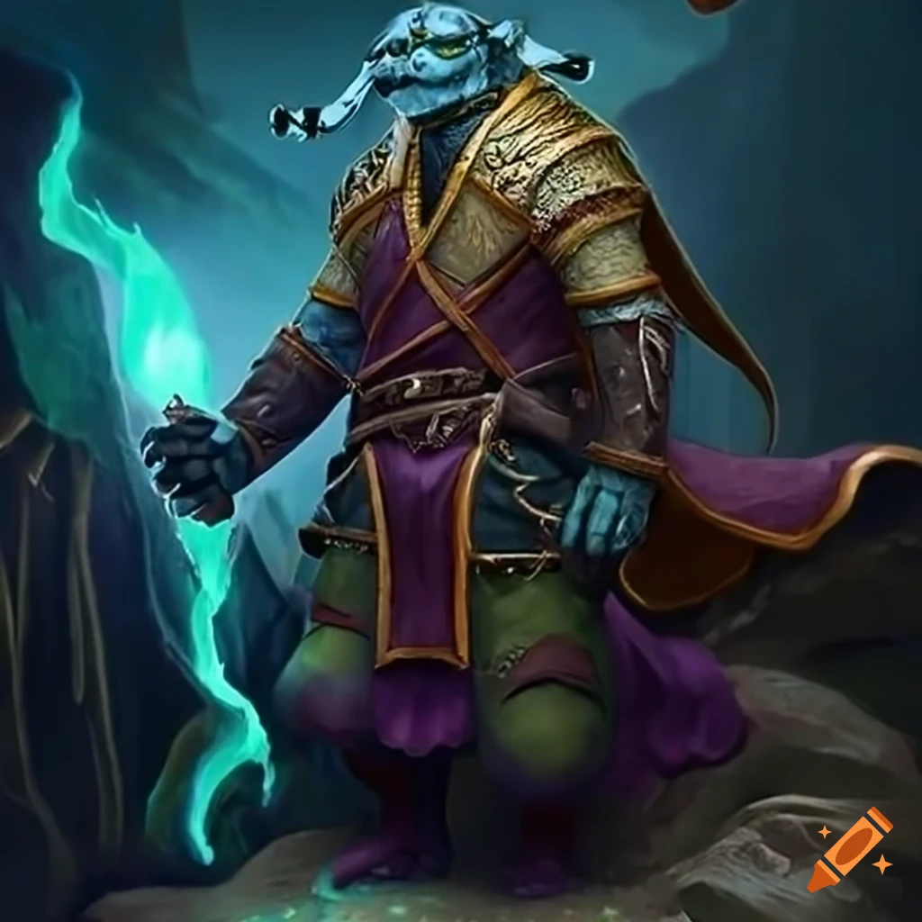 Kaelik Nightbreeze, the wandering tortle bard-warlock, embodies a ...