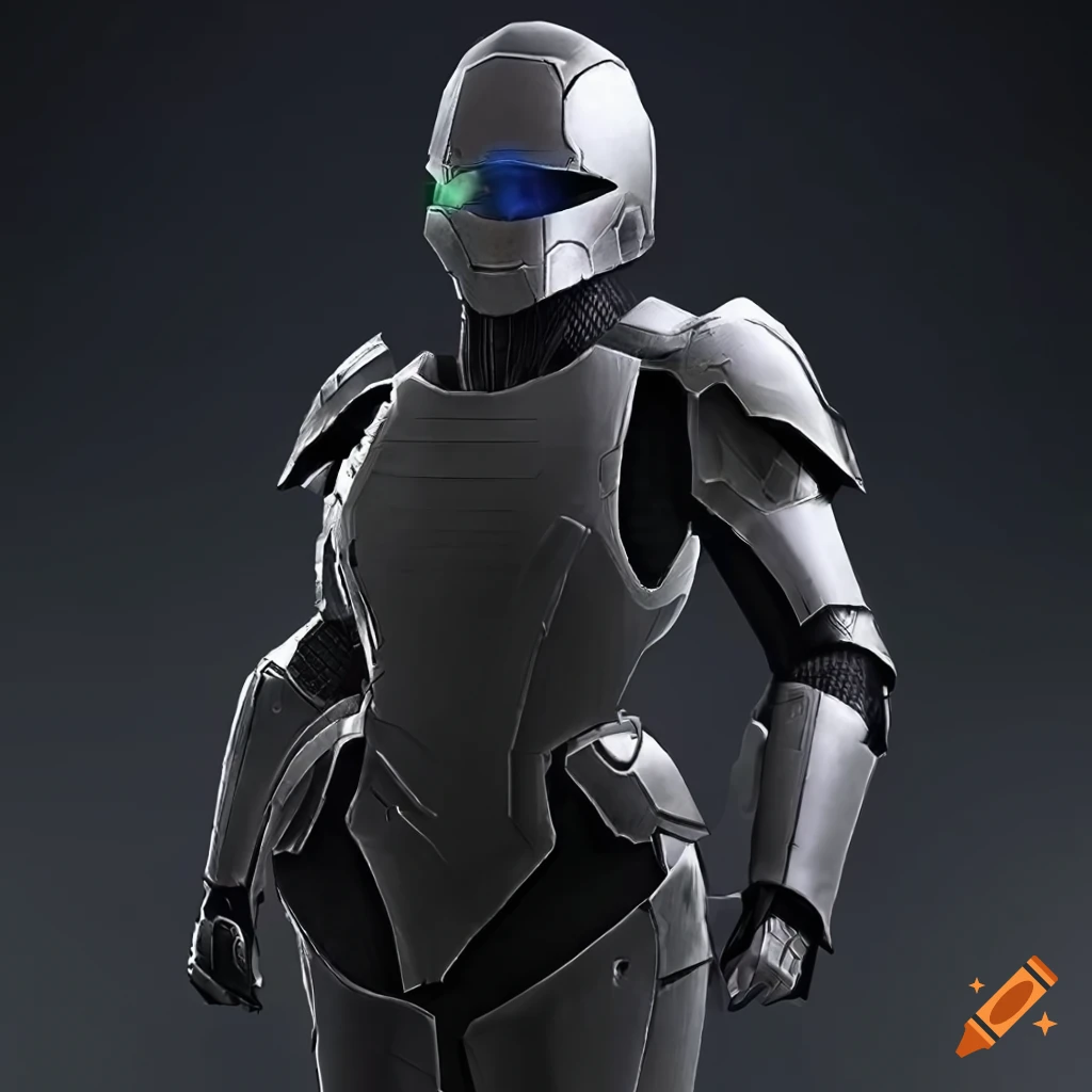 Design: The fused armor set features a sleek and streamlined design ...