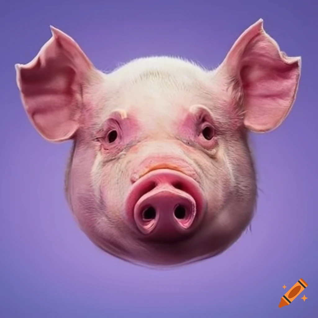 Pig on Craiyon