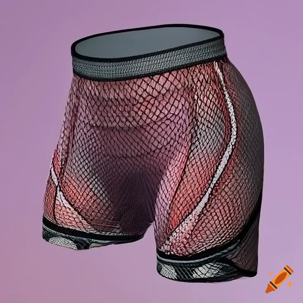 Running mesh shorts, reference image