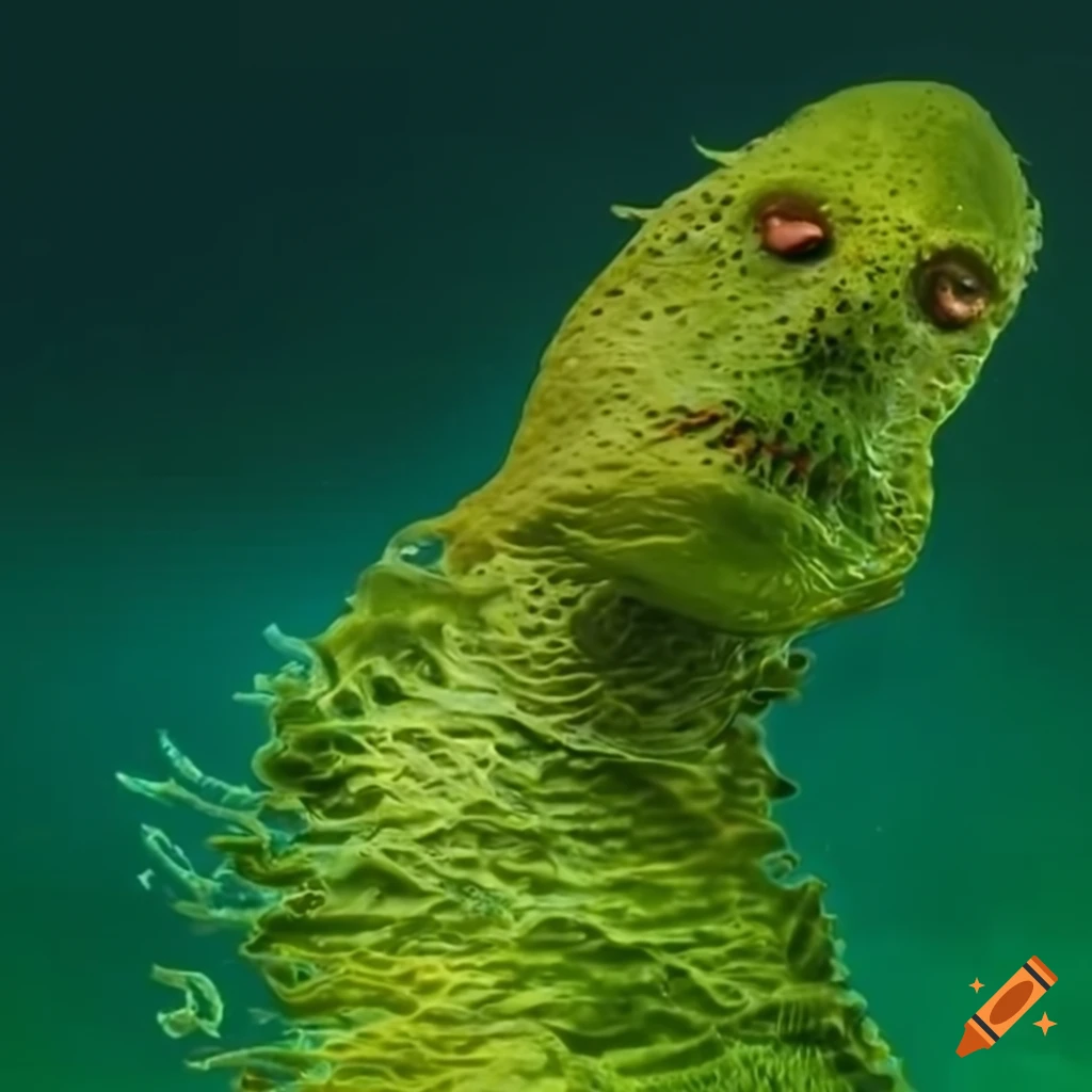 Algae creature on Craiyon