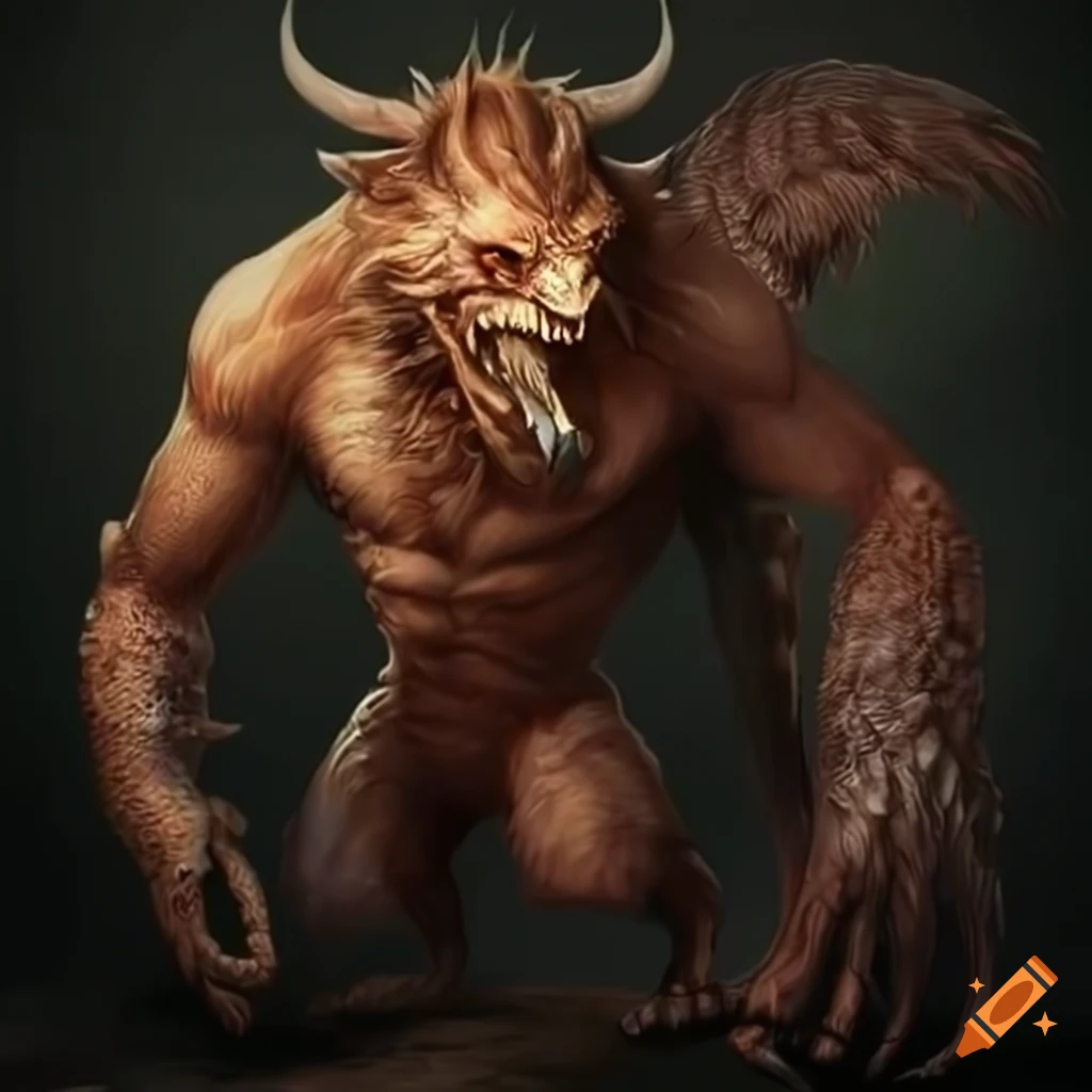 Fantasy beast on Craiyon