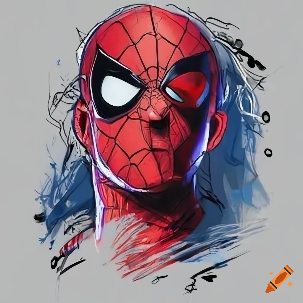 A spider-man profile picture for me who interested in music and alien