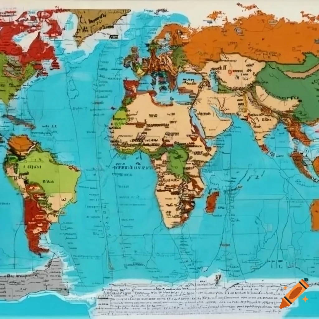 Mapa sveta v roku 2100