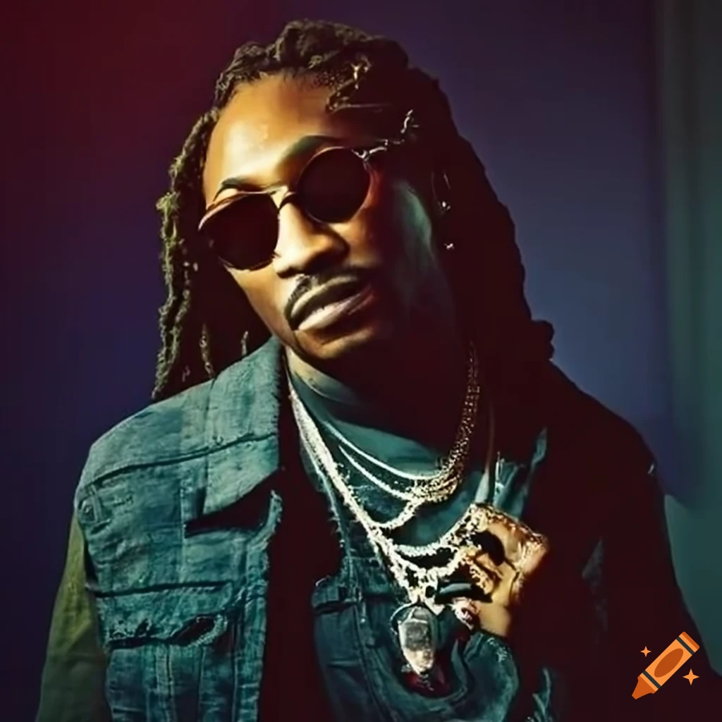 If future the rapper was a punk artist on Craiyon