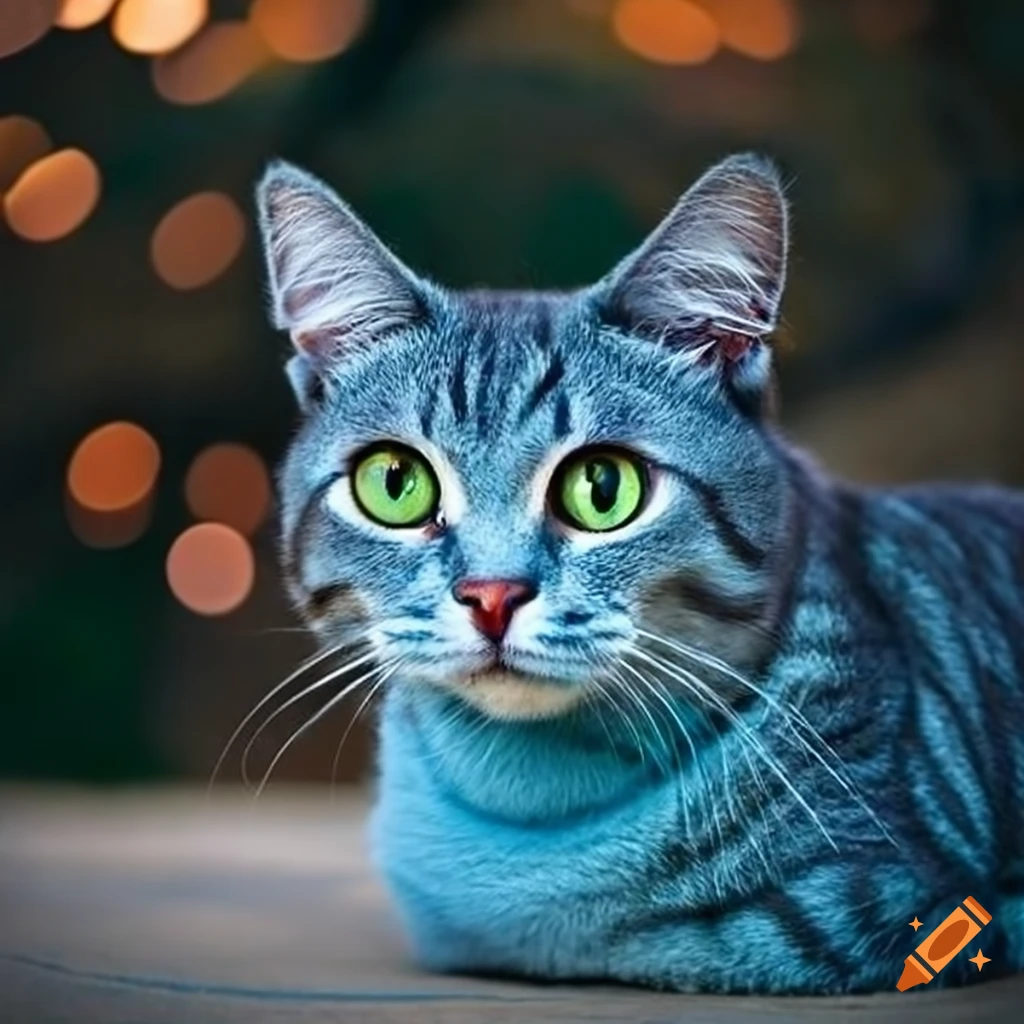 Cat,blue, cat basket