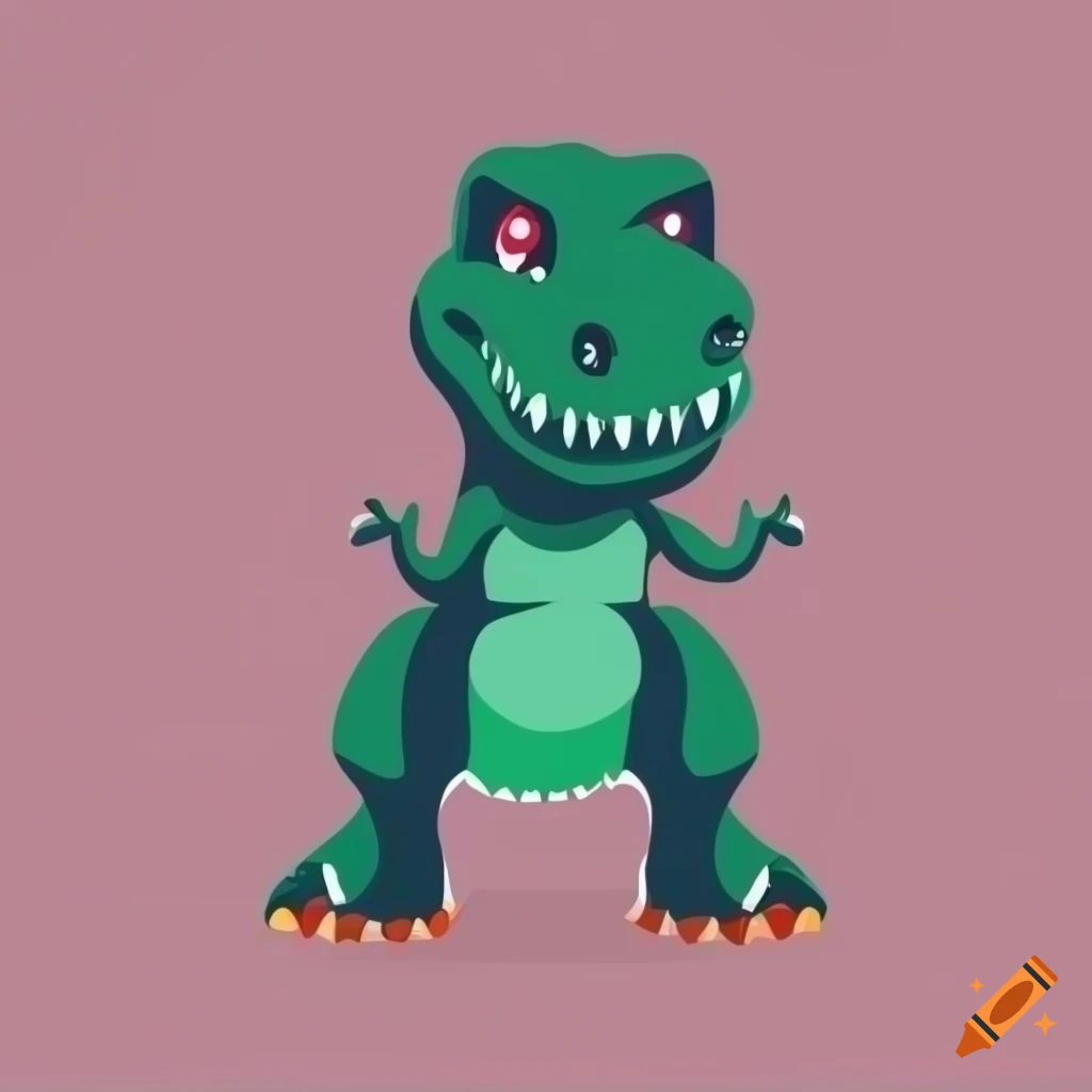 Cute T Rex Cartoon