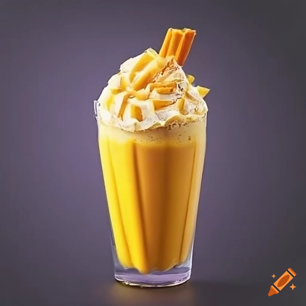 Mango milkshake on Craiyon