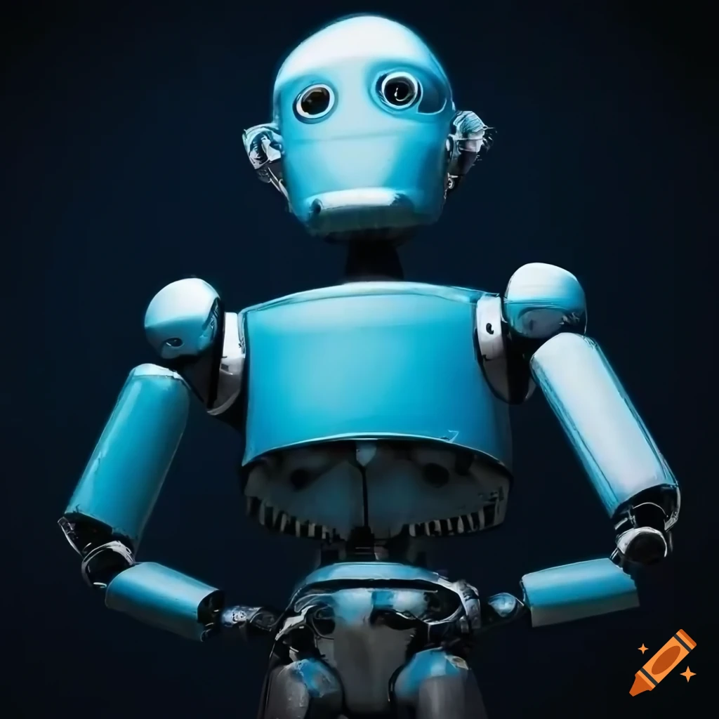 Photograph of a robot, highly detailed, 8k